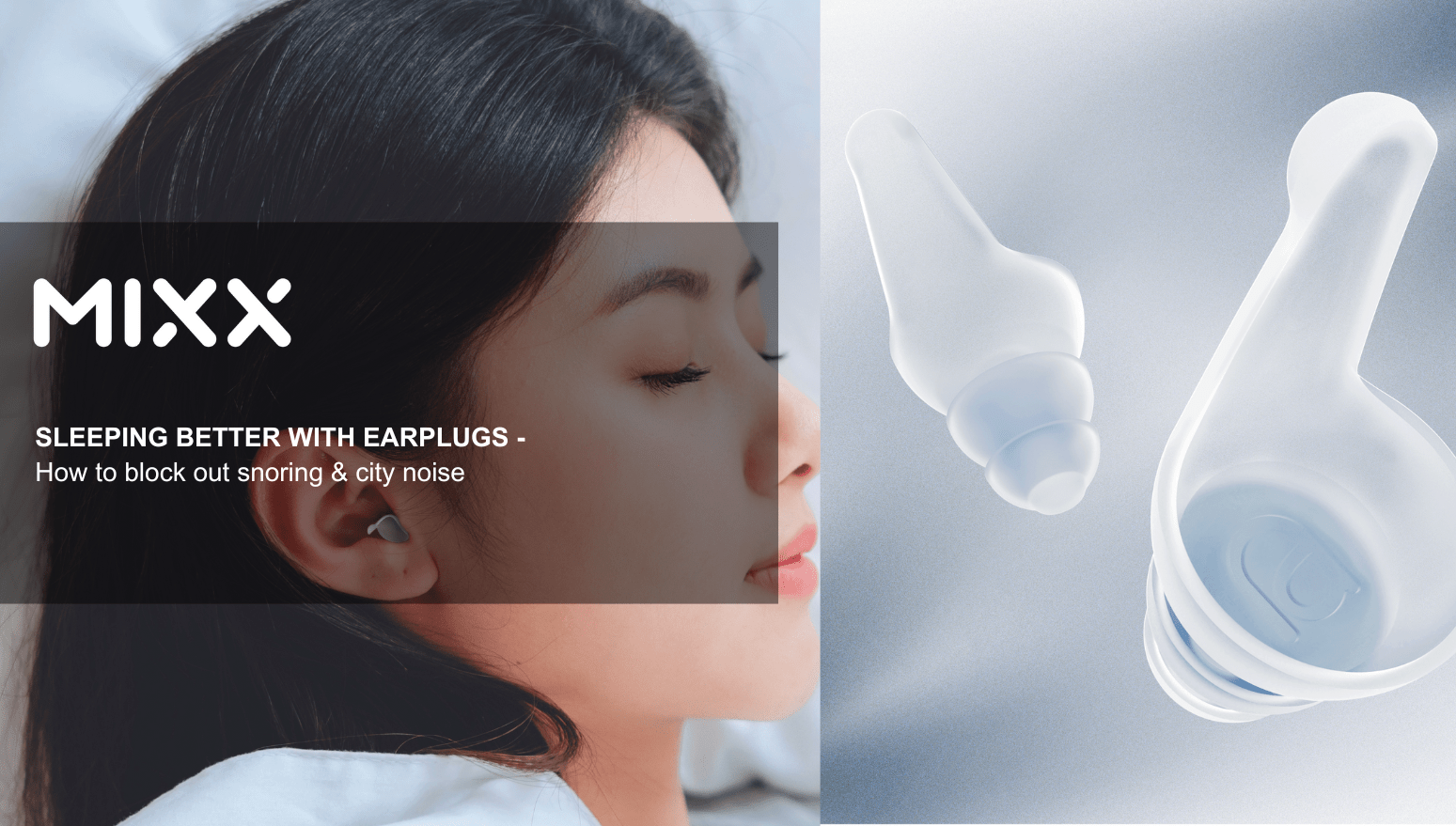 Sleeping Better with Earplugs: How to block out snoring & city noise ...