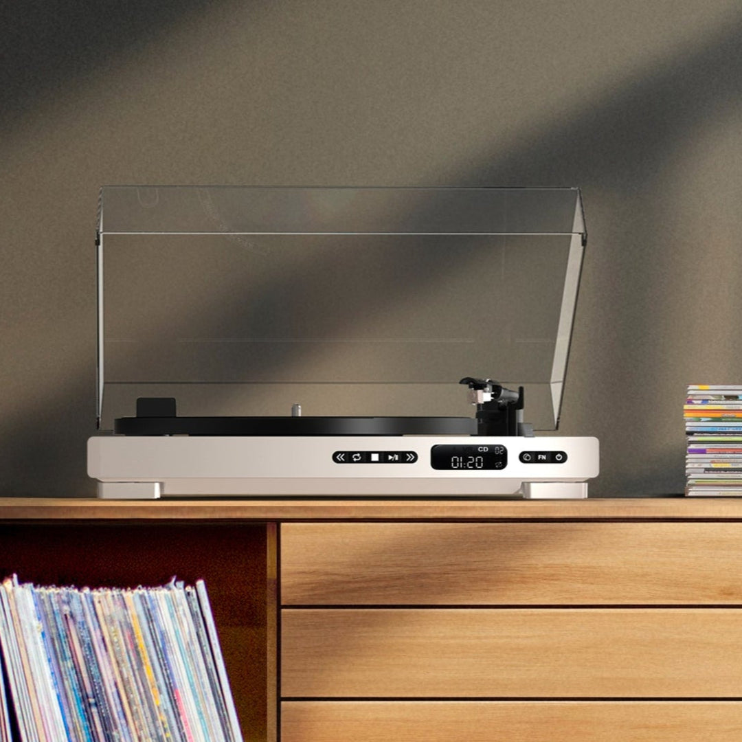 Analog Plus 2 in 1 Vinyl and CD Player – Mixx Audio