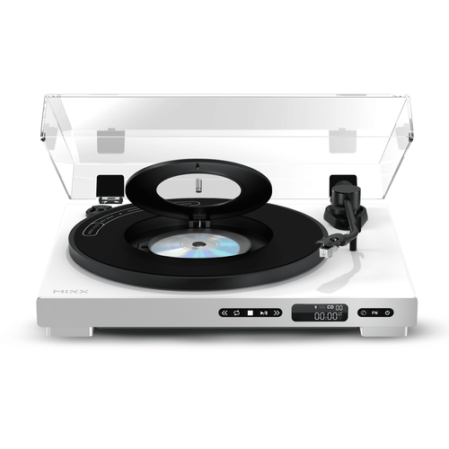 MIXX Analog Plus 2-in-1 Vinyl & CD Player | Turntable for Music Lovers ...