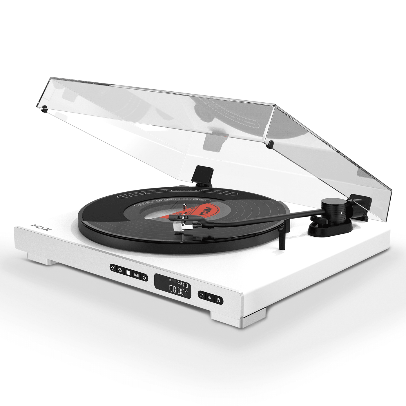 MIXX Analog Plus 2-in-1 Vinyl & CD Player | Turntable for Music Lovers ...