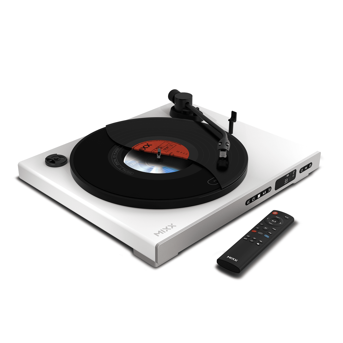 Analog Plus 2 In 1 Vinyl Record and CD Player – Mixx Audio