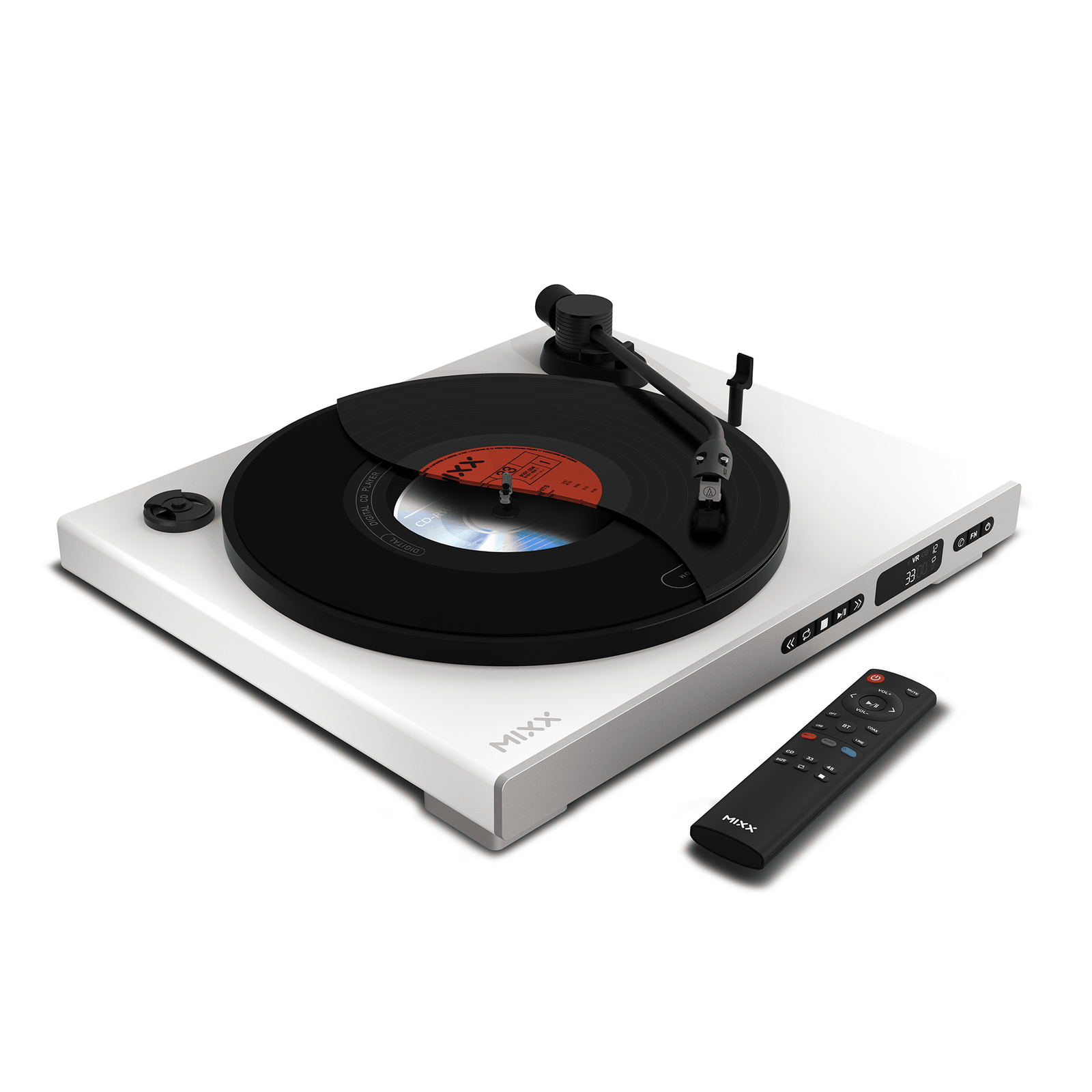 Analog Plus 2 In 1 Vinyl Record and CD Player – Mixx Audio