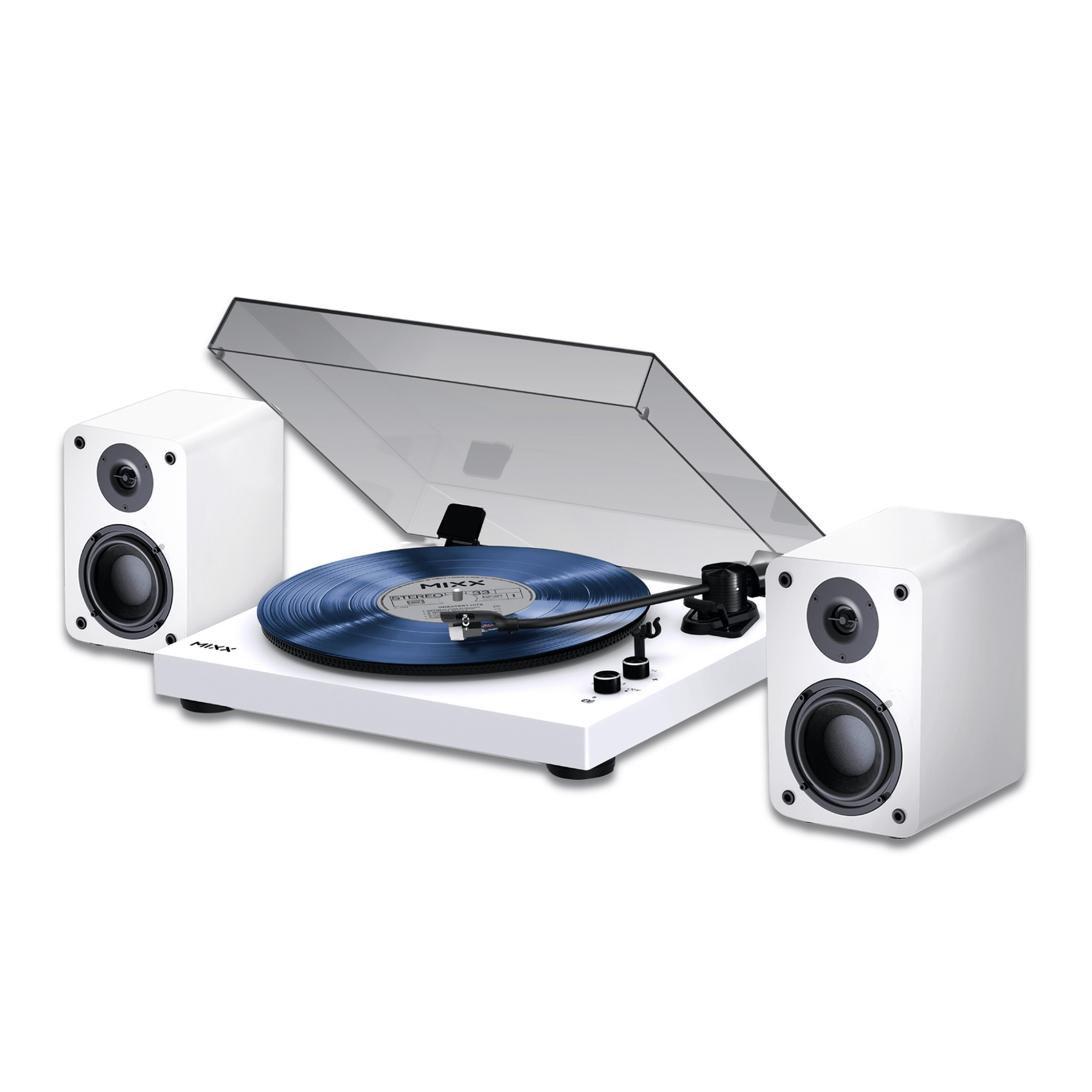Mixx Analog System 5 Vinyl Record Player + Speakers – Mixx Audio