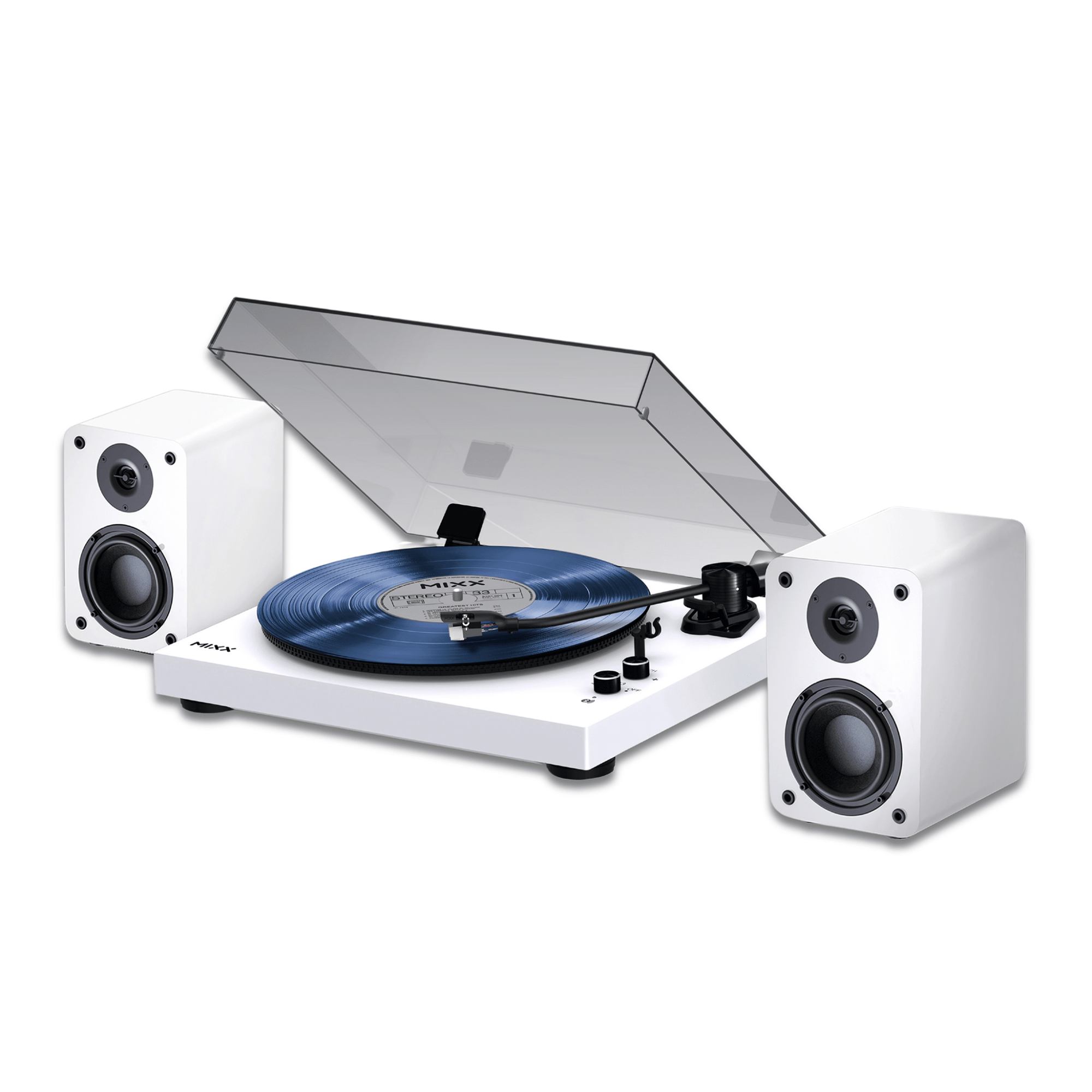 Mixx Analog System 5 Vinyl Record Player + Speakers – Mixx Audio