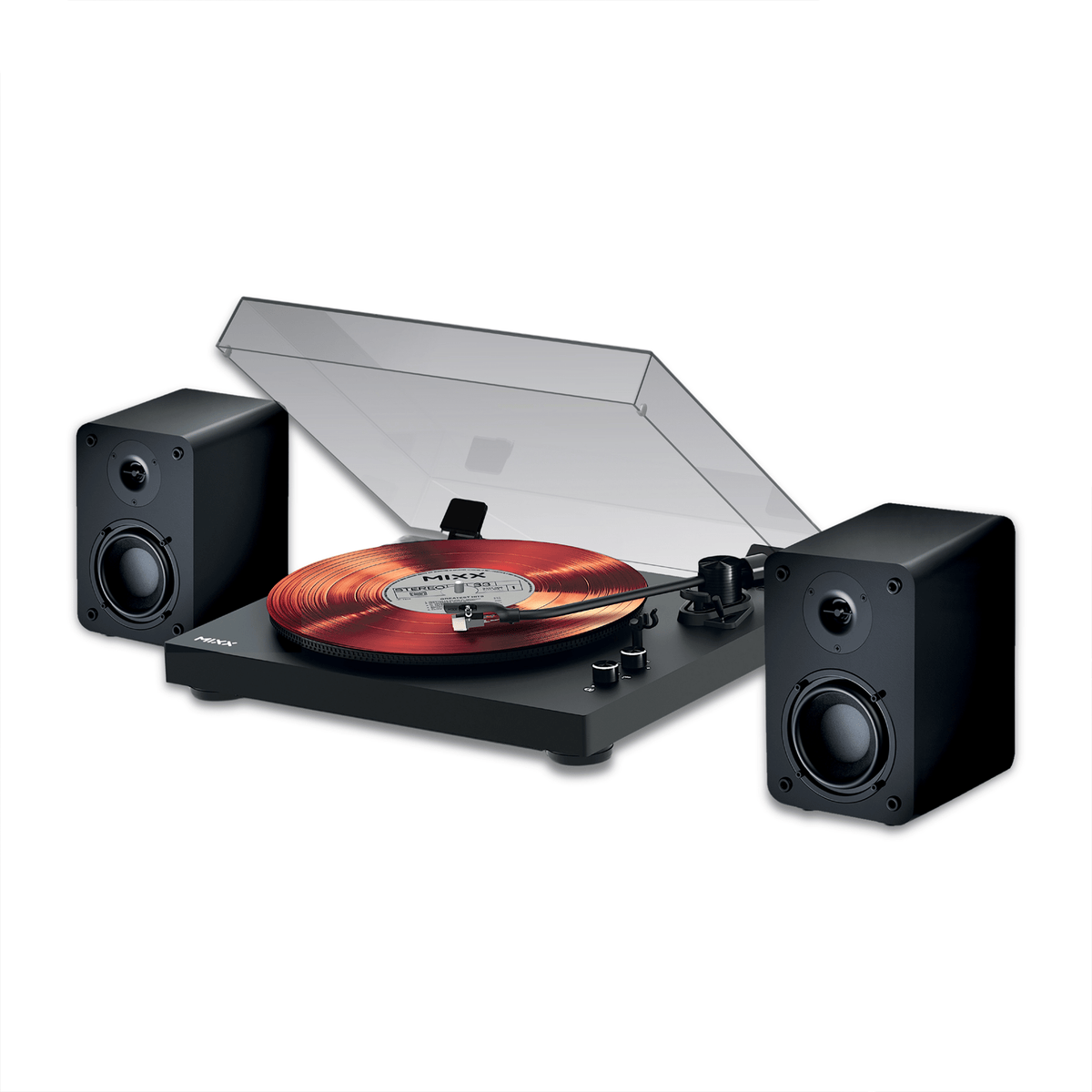 Mixx Analog System 5 Vinyl Record Player + Speakers – Mixx Audio