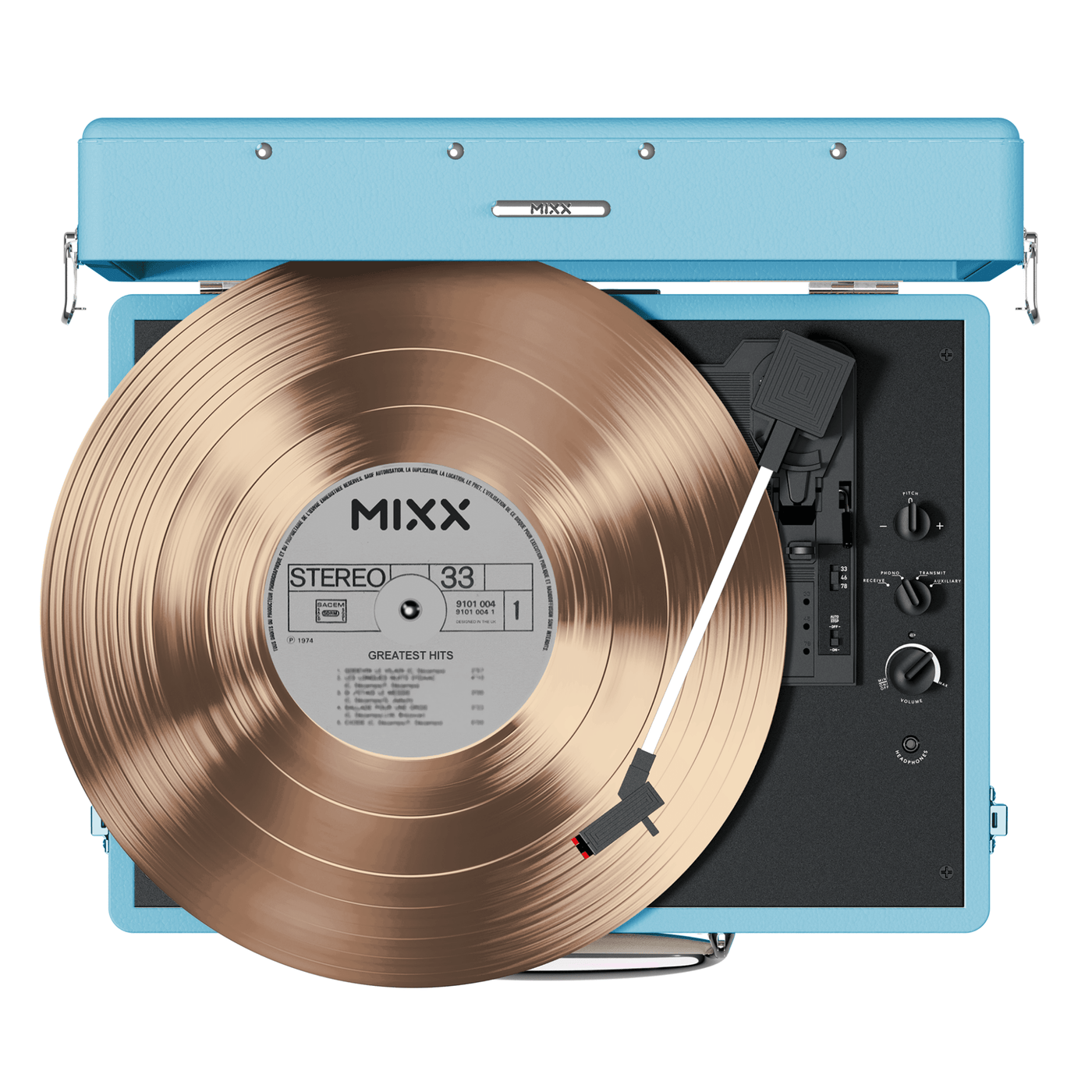 Mixx Revival 55 Vinyl Record Player – Mixx Audio