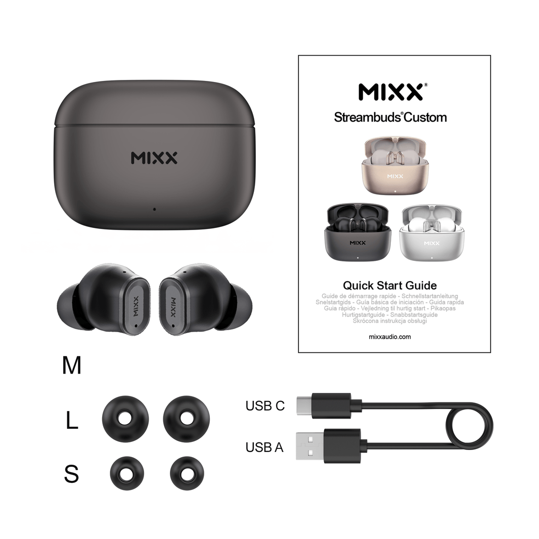 Mixx StreamBuds Custom 1 True Wireless Earbuds
