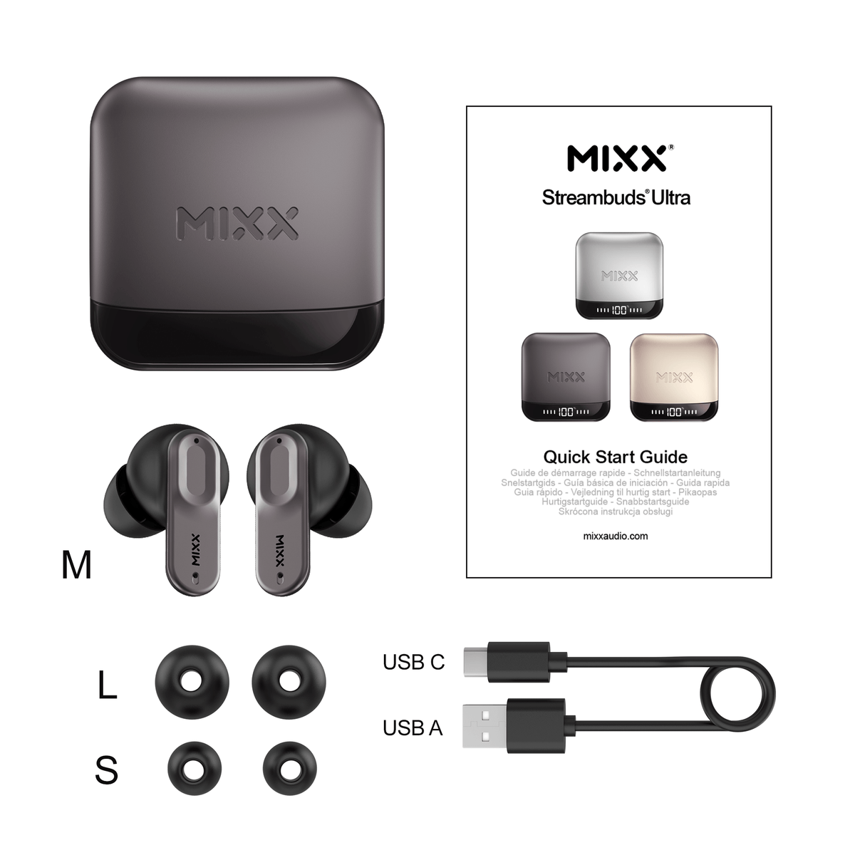 Mixx StreamBuds Ultra Mini True Wireless Earbuds – Mixx Audio